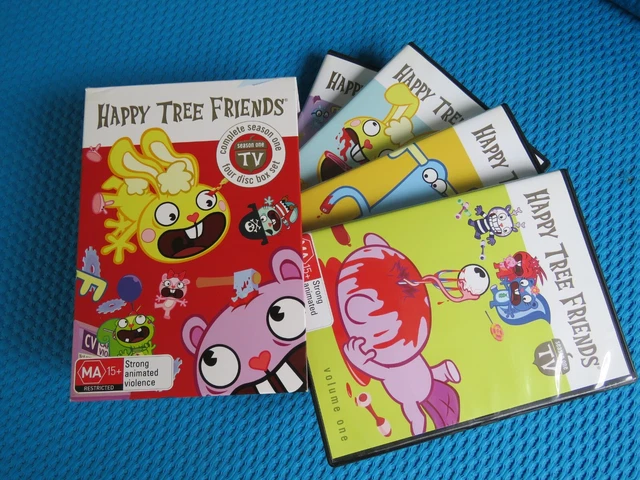 HAPPY TREE FRIENDS Complete Season One Box Set Animation Dvd Tv 1 ...