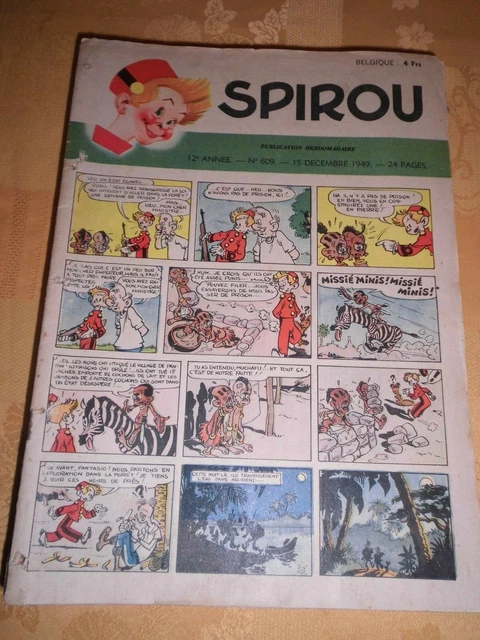 LOT DE 23 hebdomadaires SPIROU (années 1949-50) EUR 65,00 - PicClick FR