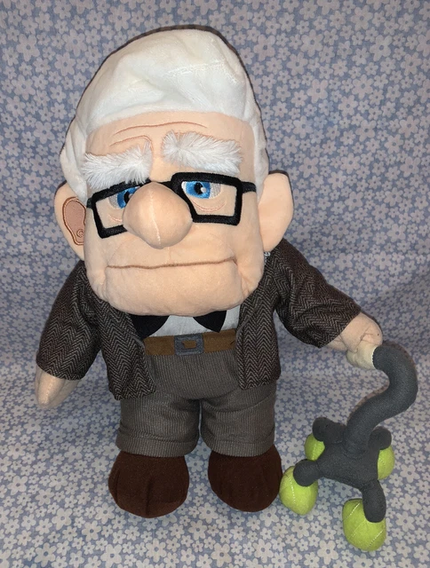 OFFICIAL DISNEY STORE Pixar's Up - Carl Mr Fredrickson Medium 14" Plush ...