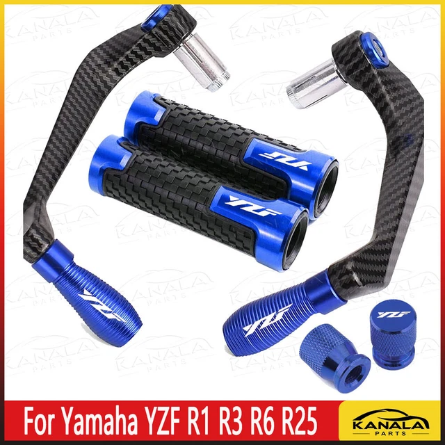 PER YAMAHA YZF R1 R3 R6 R25 protezione frizione freno valvola manubrio ...