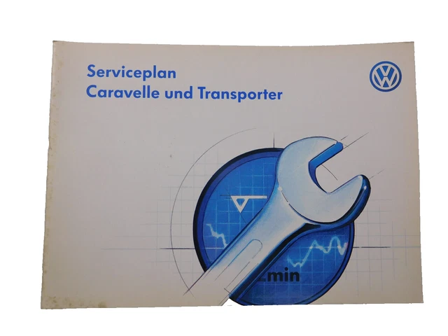 ORIGINAL SERVICEPLAN SERVICEHEFT Scheckheft VW Caravelle Transporter 07 ...