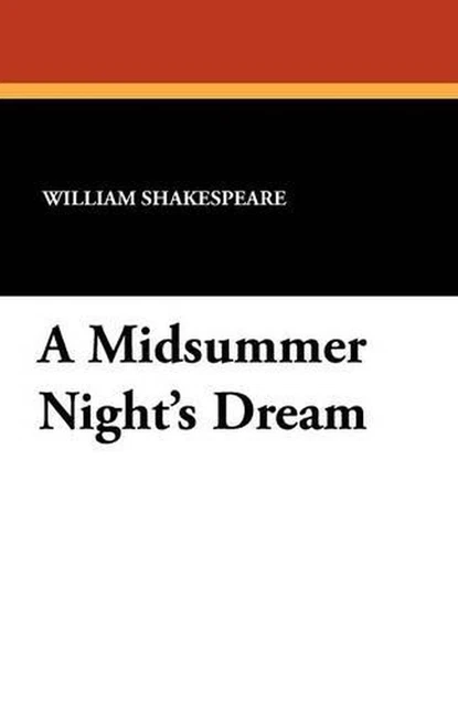 A MIDSUMMER NIGHT'S Dream by William Shakespeare (English) Paperback ...