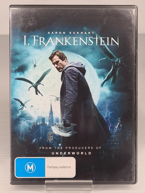 I, FRANKENSTEIN DVD Aaron Eckhart Bill Nighy Yvonne Strahovski Steve ...