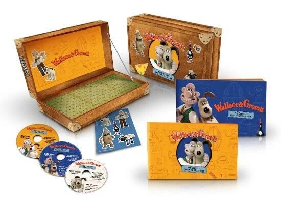 WALLACE & GROMIT: COMPLETE CRACKING COLLECTION - 4K UHD (Blu Ray ...