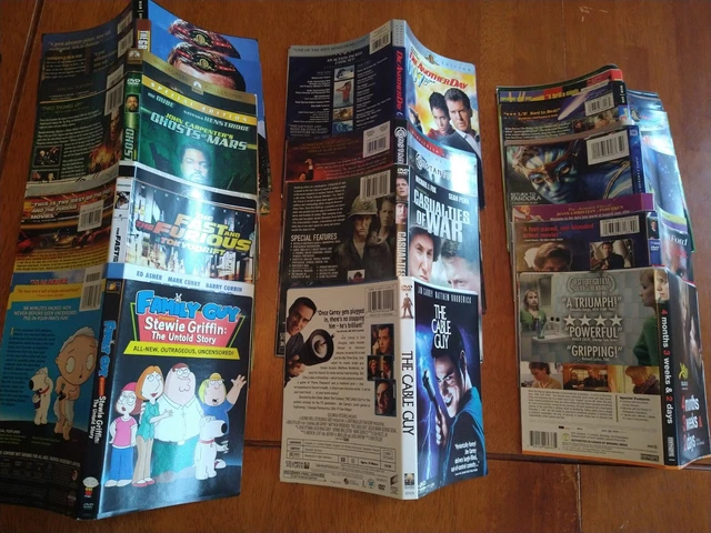 AUTHENTIC OEM ORIGINAL English DVD Movie Film Cover Box Art Inserts U ...