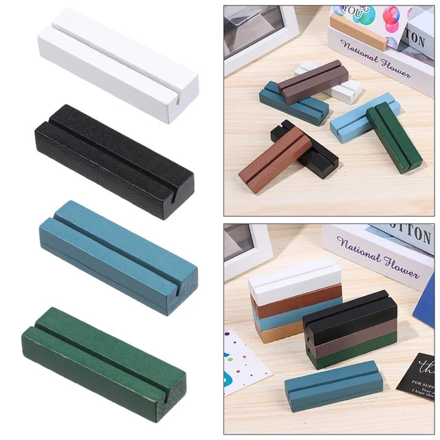 STAND PAPER CLAMP Clamps Stand Photos Clips Table Numbers Holder Place ...