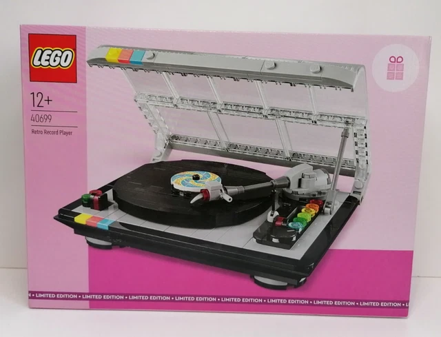 LEGO 40699 RETRO Record Player Tourne-disques Platine vinyle Neuf New ...