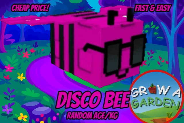 DISCO BEE - Grow A Garden - Roblox - Pets - Random Age/Kg - Fast & Easy ...