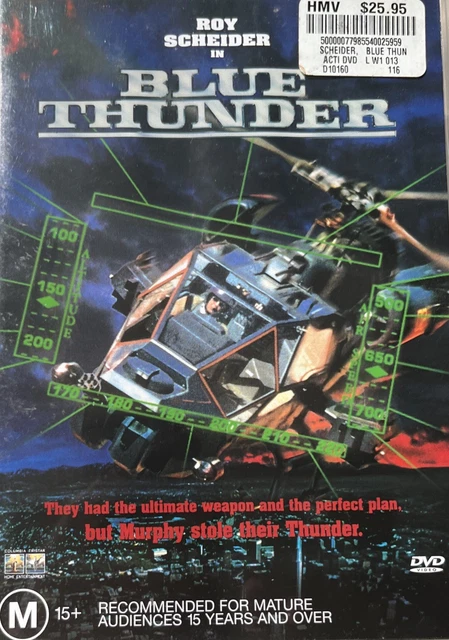 BLUE THUNDER DVD Roy Scheider Region 4 Like New $14.25 - PicClick AU