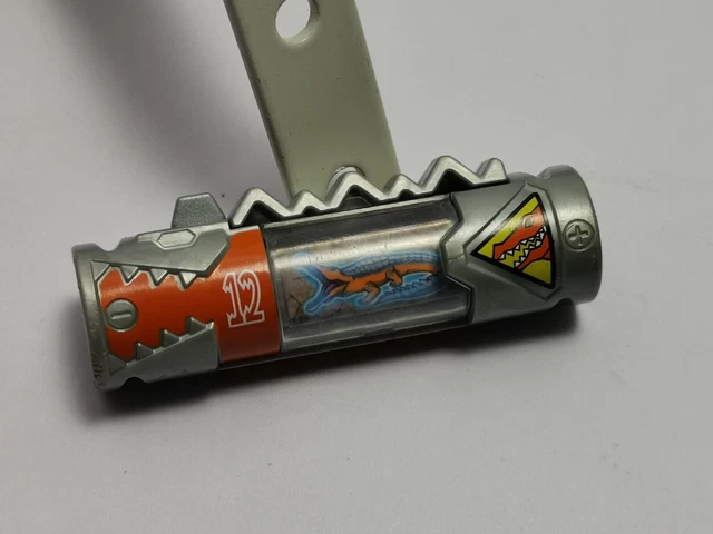 POWER RANGERS DINO Charge Deinosuchus Charger Energem #12 Gray £9.99 ...