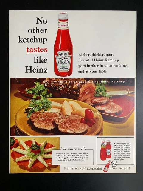 Old Heinz Ketchup Ad