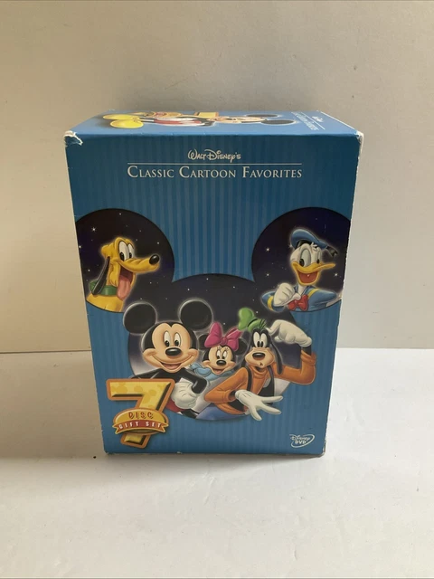 WALT DISNEY'S CLASSIC Cartoon Favorites Volumes 1-7 - OOP - DVD - Gift ...