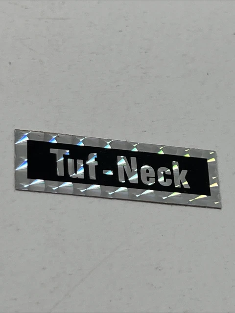 VINTAGE BMX TUF NECK GOOSENECK NOS DECAL OLD SHOP STOCK SCHOOL STICKER ...