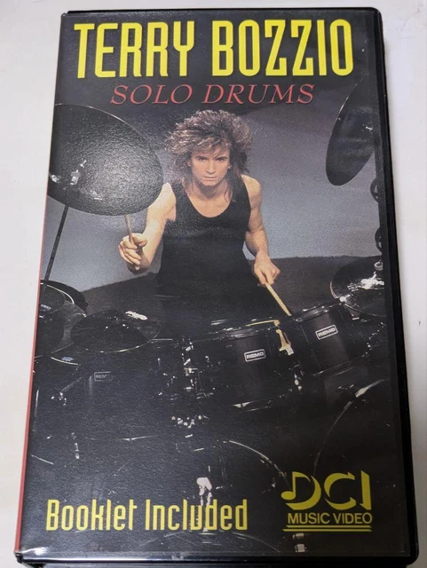 TERRY BOZZIO SOLO Drums Instructional Video Japan Q1 £63.71 - PicClick UK