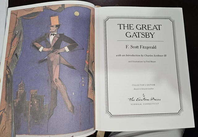 THE GREAT GATSBY F. Scott Fitzgerald $275.00 - PicClick