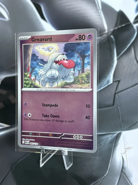 🔷 GREAVARD 065/132 🔷 Pokémon Mega Evolution 2025 - Reverse Holo Common ...