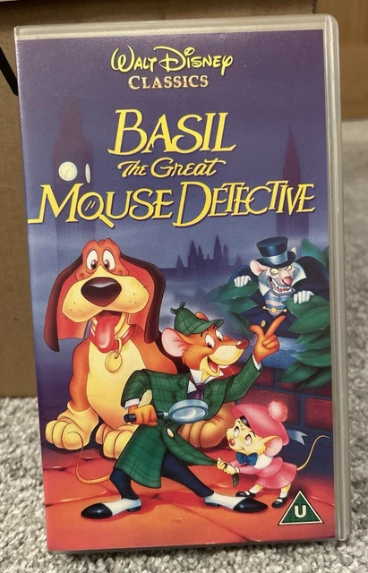 BASIL THE GREAT Mouse Detective (VHS/SUR, 1995) £1.75 - PicClick UK