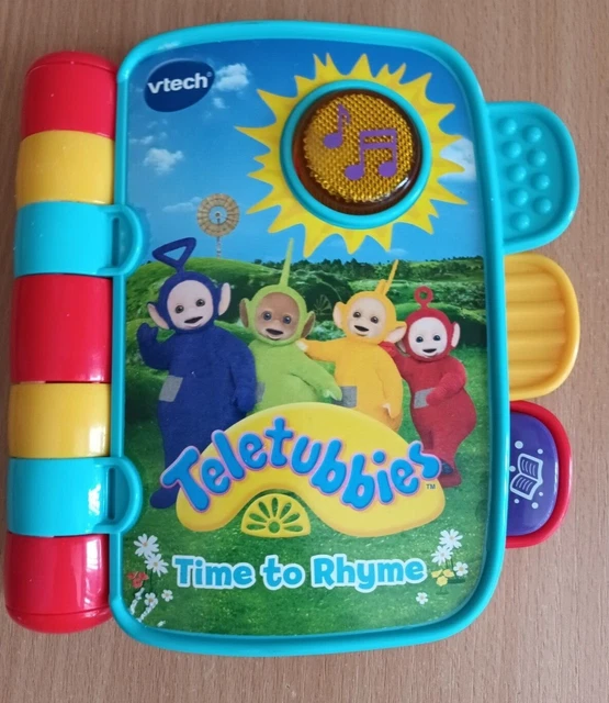 TELETUBBIES VTECH FLASHING Lights Sounds Music Interactive Book Toy £14 ...