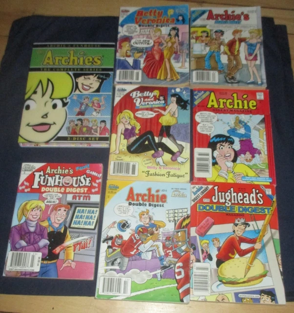 ARCHIES FUNHOUSE: THE Complete 1976 Series (DVD, 3-Disc Set) + 7 Archie ...