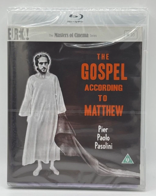 THE GOSPEL ACCORDING To Matthew - Masters of Cinema - blu-ray - NEW - Pasolini £44.39 - PicClick UK