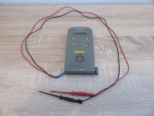 VOLTCRAFT TDM-308 TALKING Digital Multimeter mit Sprachausgabe EUR 3,49 - PicClick DE