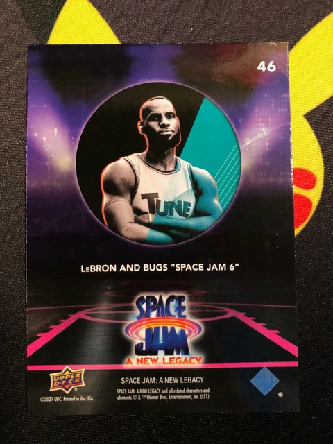 2021 UD SPACE Jam 2 A New Legacy Blue Parallel - LeBron and Bugs Space ...