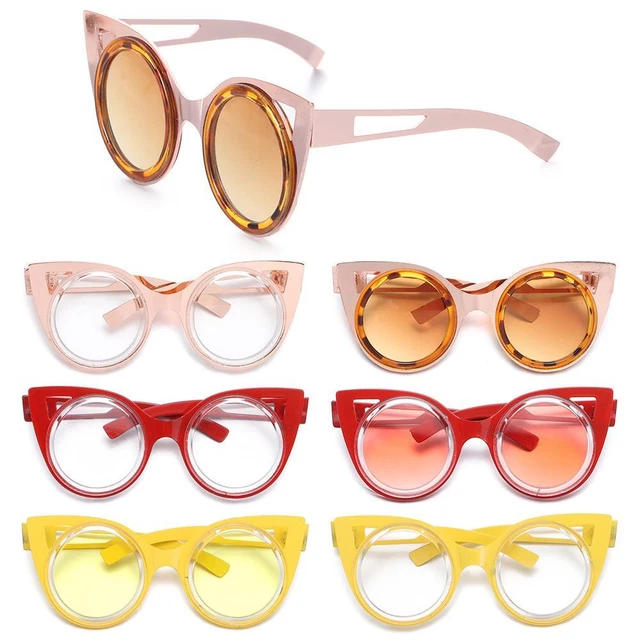 For 20~25cm Dolls Cute Round Frame Glasses Clothes Plush Doll
