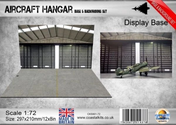 COASTAL KIT DIORAMA Base 1:72 Hangar Base & Background ...