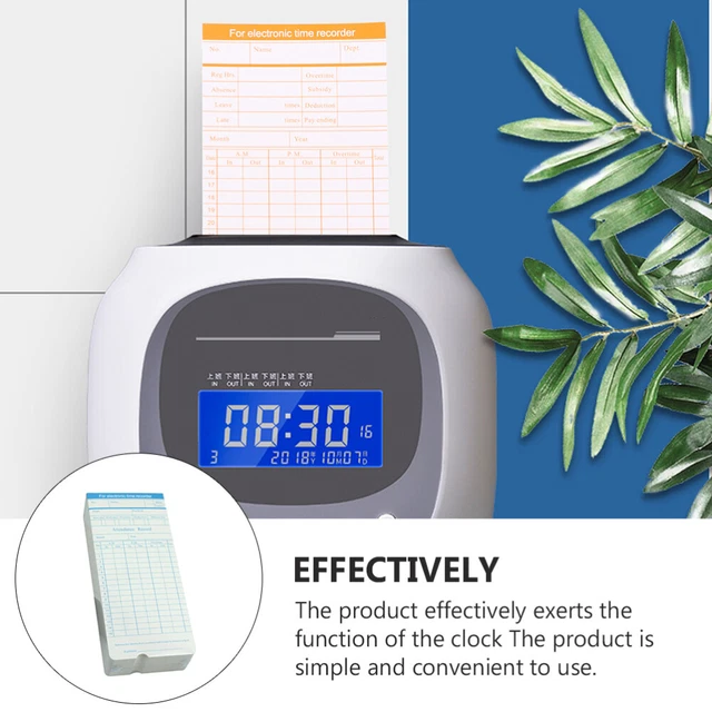 100 FOGLI TIMER mensile presenza carta mappa cartoline EUR 19,63 ...
