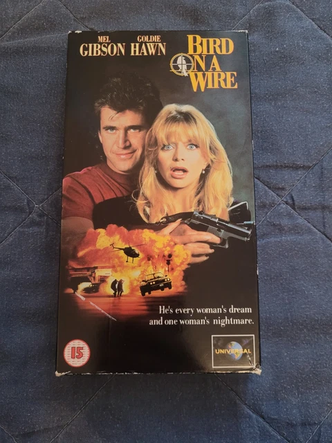 BIRD ON A Wire VHS 1990 Mel Gibson Goldie Hawn £6.49 - PicClick UK