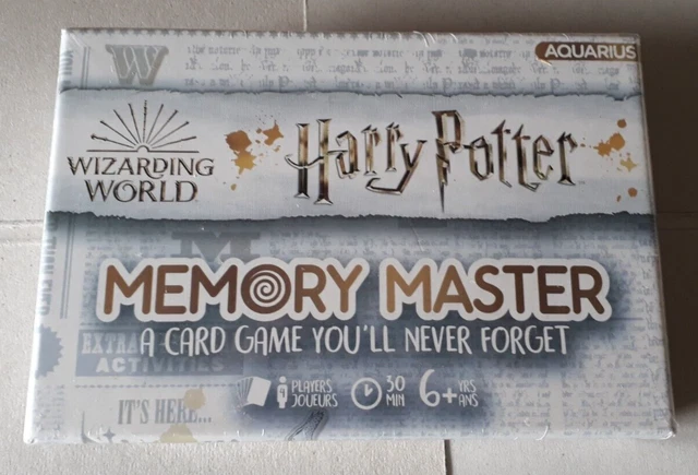 HARRY POTTER MEMORY Master Game - Aquarius Wizarding World neuf et ...