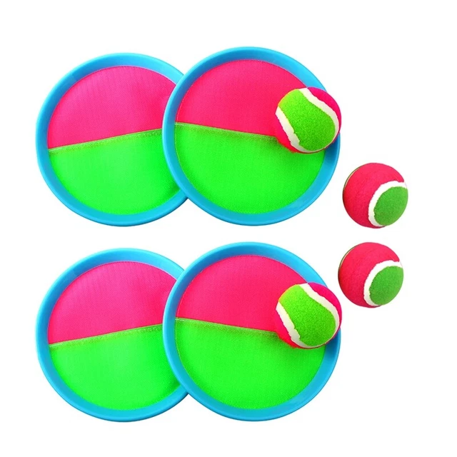 PELOTA CON VENTOSA para NiñOs Lanzar y Atrapar la Pelota Equipo Deportivo p6052 EUR 24,38 ...