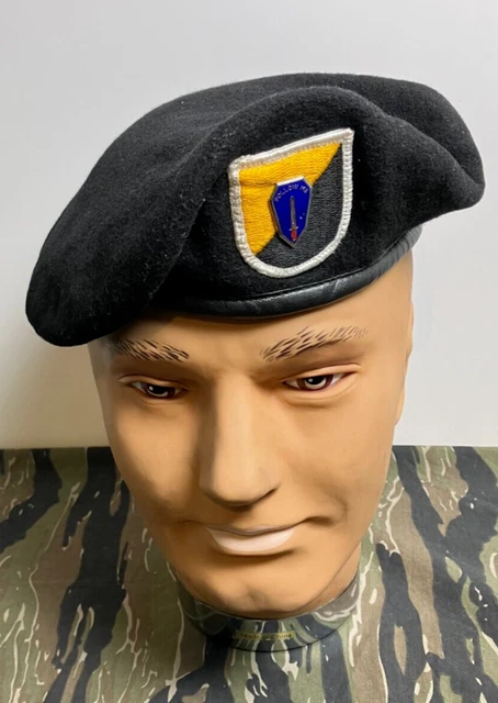 1970'S ERA US Army Ranger Cadre Black Beret Size Unknown £61.36 ...