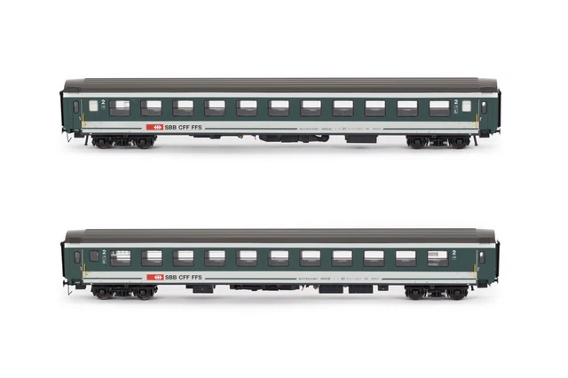 LS MODELS 47231: SBB CFF FFS - Bpm passenger coaches (NEW) EUR 249,90 - PicClick FR