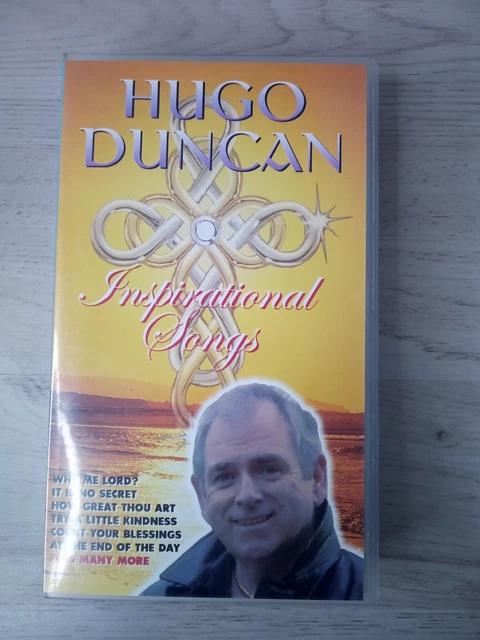HUGO DUNCAN INSPIRATIONAL Songs Vhs - Rare Retro Vintage Movie Tape ...