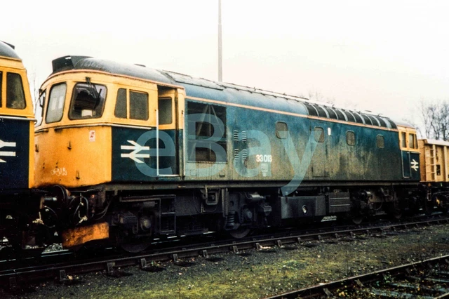 UK RAILWAY PHOTOGRAPH of Class 33 Locomotive 33013. RM33-43 £1.70 ...