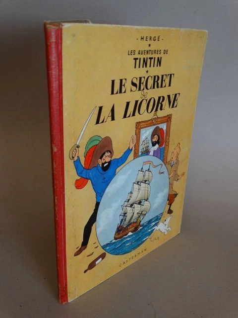 TINTIN SECRET DE la Licorne - Hergé -Comic Tim und Struppi wohl Erstausgabe 1947 EUR 81,00 ...