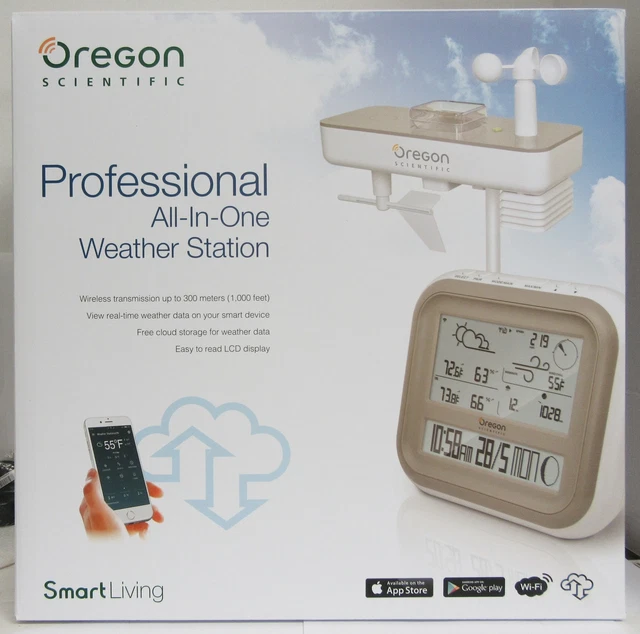 OREGON SCIENTIFIC WMR500 Professional All-In-One In/outdoor Weather ...