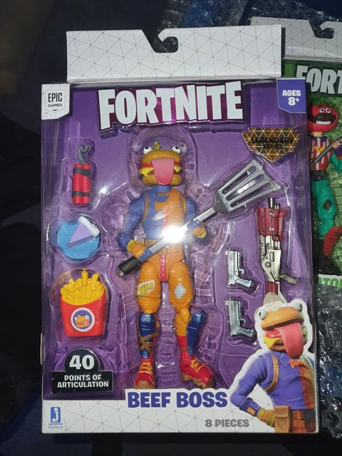 FORTNITE LEGENDARY SERIES Beef Boss Action Figure 6" Vinyl Set £49.99 ...