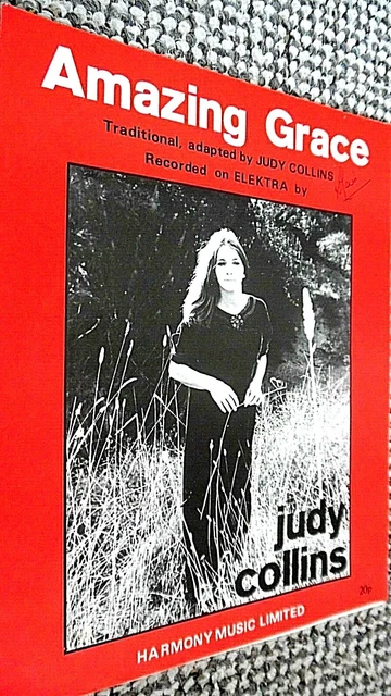 JUDY COLLINS: AMAZING Grace (Sheet Music) £9.99 - PicClick UK
