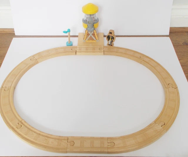 GENUINE THOMAS TANK Engine Wooden Train Track Water Tower Fat ...