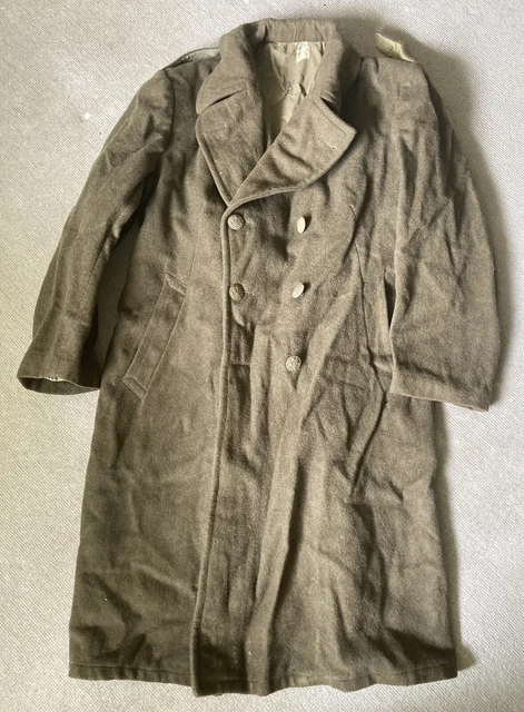 WW2 US ARMY Overcoat used in Band of Brothers 101st Airborne £149.99 ...