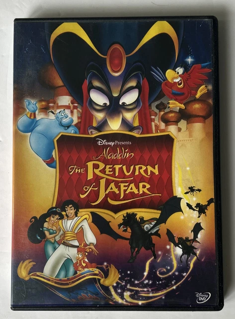 DISNEY’S ALADDIN The Return of Jafar (DVD, 2005) Pre-owned FREE ...