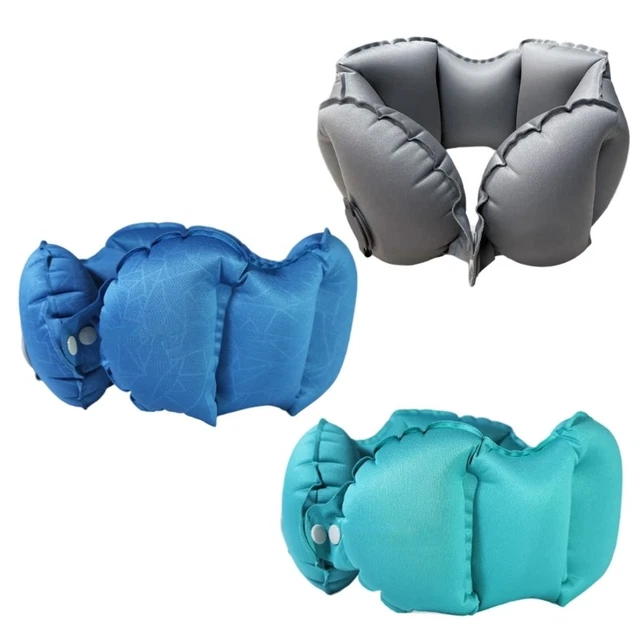 SOFT DOUBLE SIDEDS Travel Pillow TPU Materials Ergonomic Foldable ...