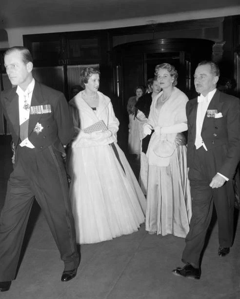 PRINCESS ALEXANDRA ARRIVES Princess Margarita Baden-Baden Gros- 1955 ...