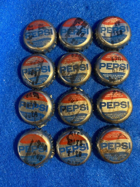 VINTAGE PEPSI AND Diet Pepsi Soda Bottle Caps, Lot of 20 £9.49 ...