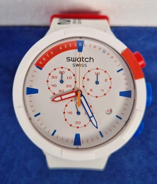 NEW! UNIQUE IN EU! Swatch NASA EXTRAVEHICULAR SB04Z400. Space ...