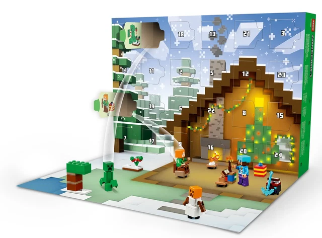 LEGO MINECRAFT 2025 Advent Calendar 21280 Brand New £47.50 - PicClick UK