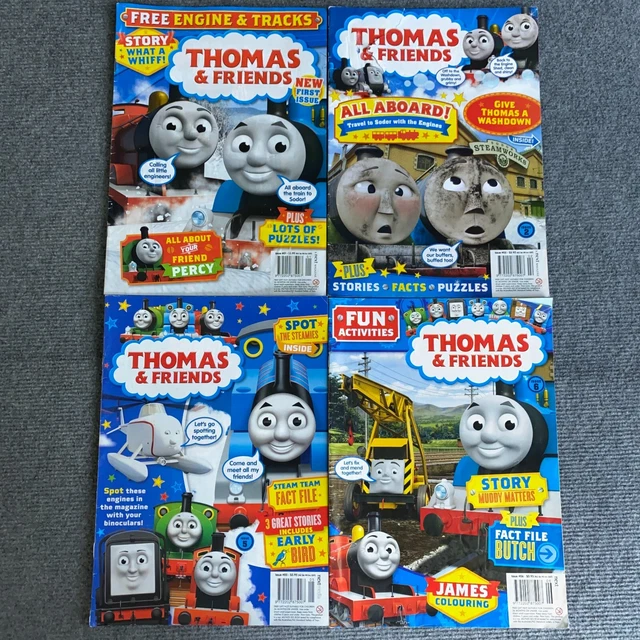 THOMAS & FRIENDS 9 x Bundle 2013-2015 Next Magazines Issues 1-2 5-6 8 ...