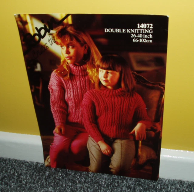 ROBIN KNITTING PATTERN for girls/ladies DK cable jumper - 14072 £0.80 ...
